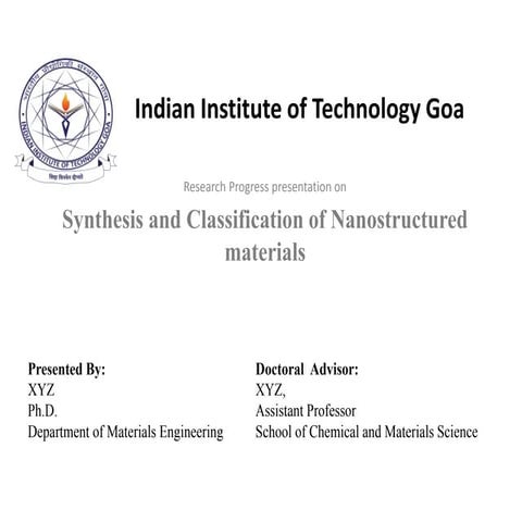 Synthesis and Classification of Nanostructured materials.pptx
