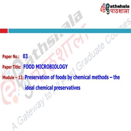 Chemical preservation for Food safety.pdf