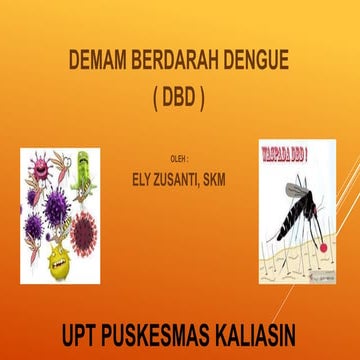Power Point Demam Berdarah Dengue (DBD) | PPTX