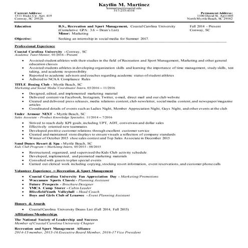 Resume | PDF