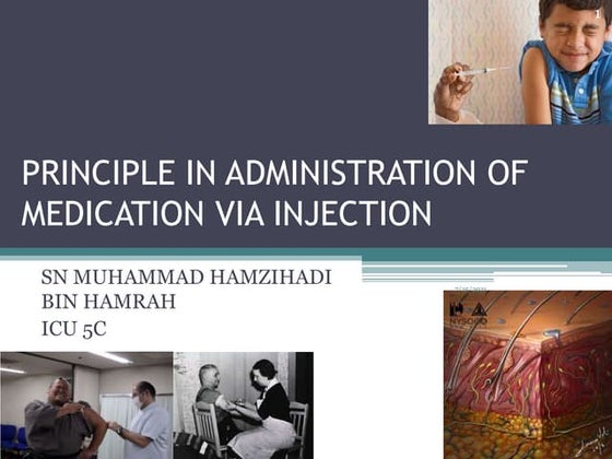 Injection administration ppt | PPTX