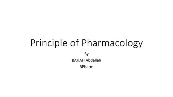 INTRODUCTION TO PHARMACOLOGY.pptx