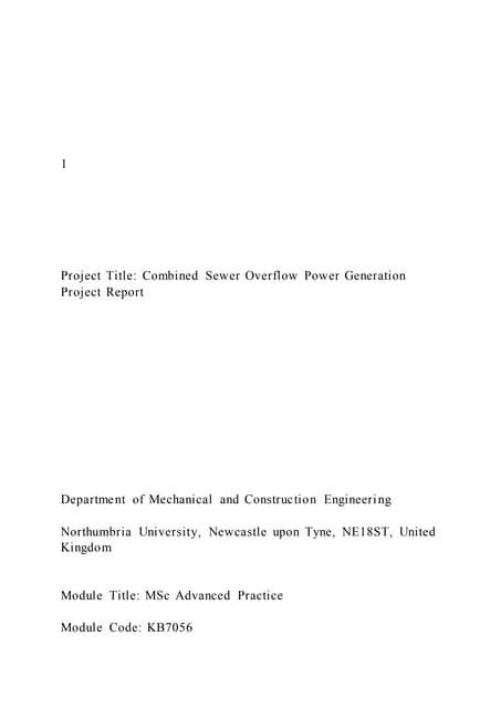 Traffic Project Report | PDF | Technology & Computing