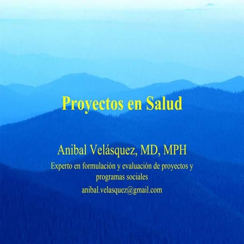 proyectos en-salud | PPT