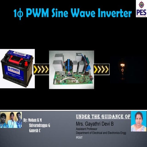 1ф pwm sine wave inverter | PPT