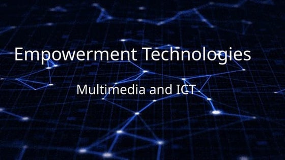 Interactive Multimedia - Empowerment Technologies | PPTX | Home Entertainment Systems | Consumer ...