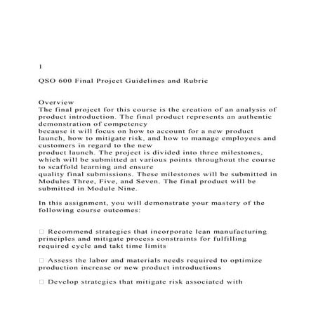 1 QSO 600 Final Project Guidelines and Rubric Ove.docx