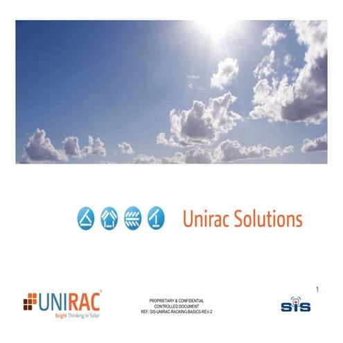 Unirac PV Racking Basics | PDF