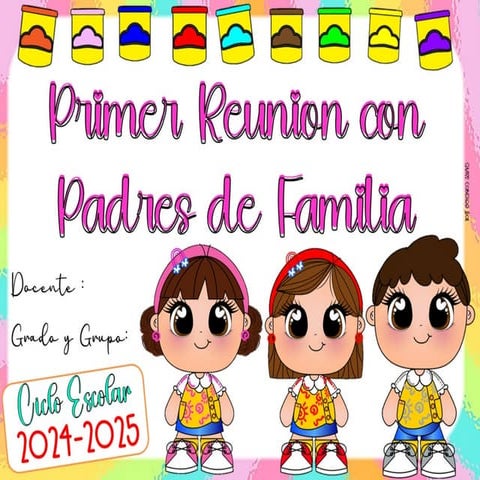 Presentación de la interacción de padres de familia y docente | PPTX
