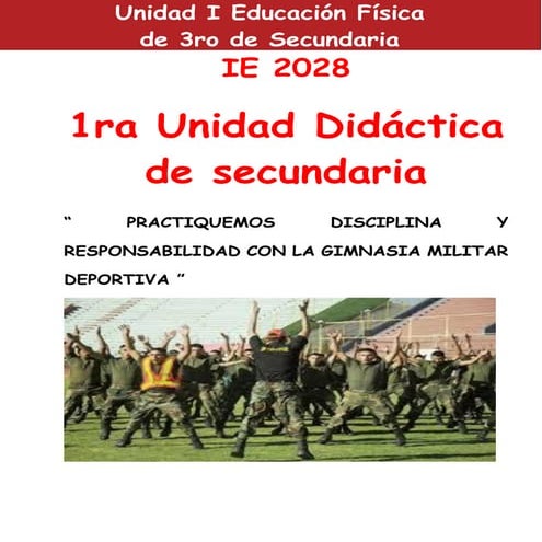 1 ra unidad ie 2028 candela 3ro de secunaria | PDF