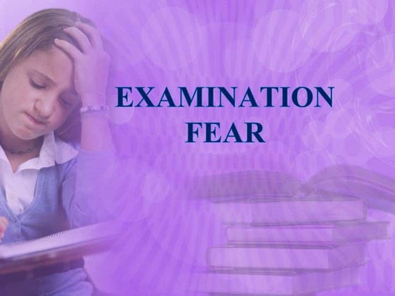 Examination stress ppt | PPT