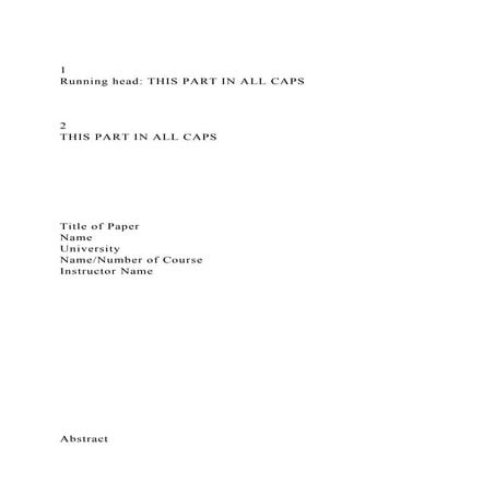 1Running head THIS PART IN ALL CAPS .docx | College Education | Education