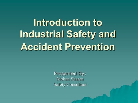 Ehs for pharmaceuticals | PPTX