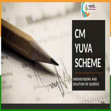 Scheme Overview on cm yuva business scheme | PPTX