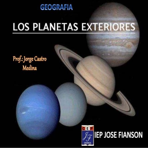 1 sec planetas exteriores 1 sec | PPT