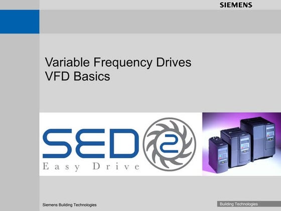 Variable frequency drives | PPTX