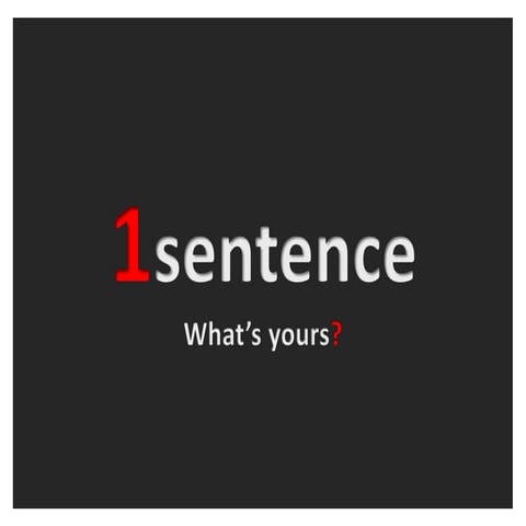 1sentence | PDF