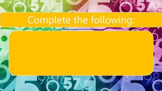 Mathematics Grade 6 - Number Patterns.ppsx | Homework and Study | Education