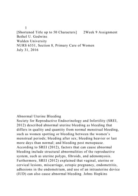 Paediatric nursing care plan example | PDF