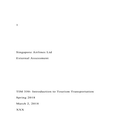 1 Singapore Airlines Ltd External Asses.docx