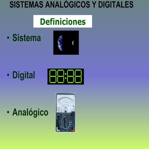Sistemas digitales | PPTX