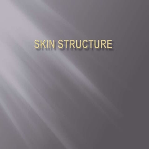 1skin structure.pptx education dermatology | PPTX