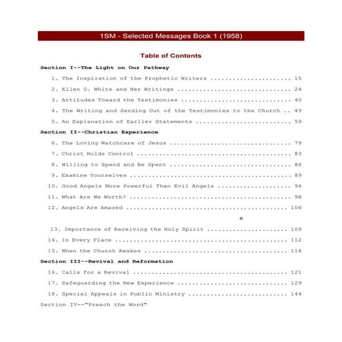 1 sm selected messages book 1 (1958) | PDF
