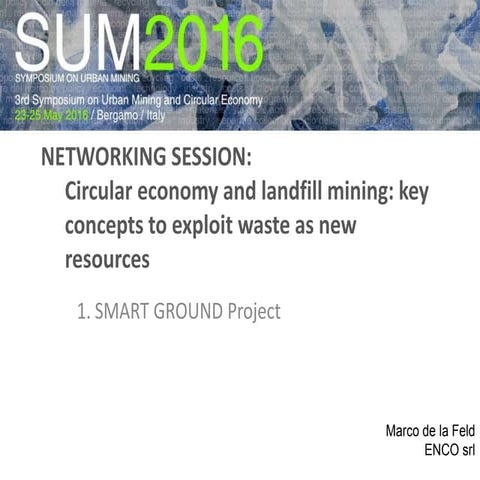 SMART GROUND SUM2016 | PPSX