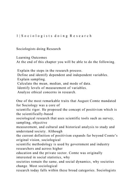 Research Methods in psychology | PPT