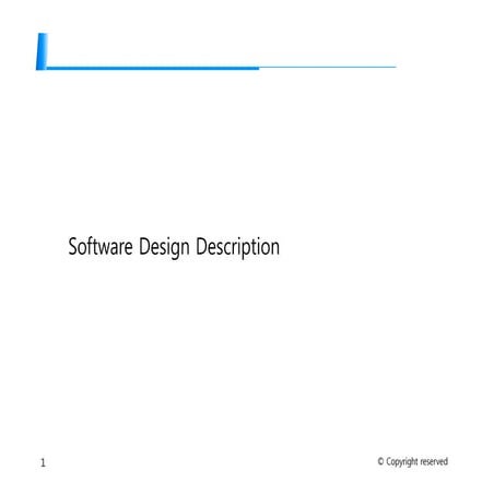 IEEE-Std-1016-2009 Systems Design — Software Design Descriptions | PDF