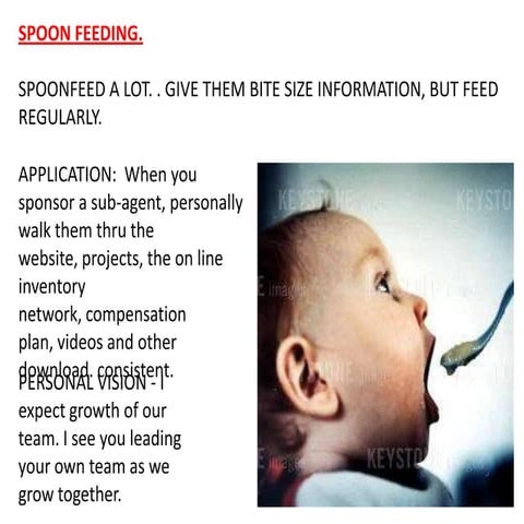 1Spoonfeeding | PPTX