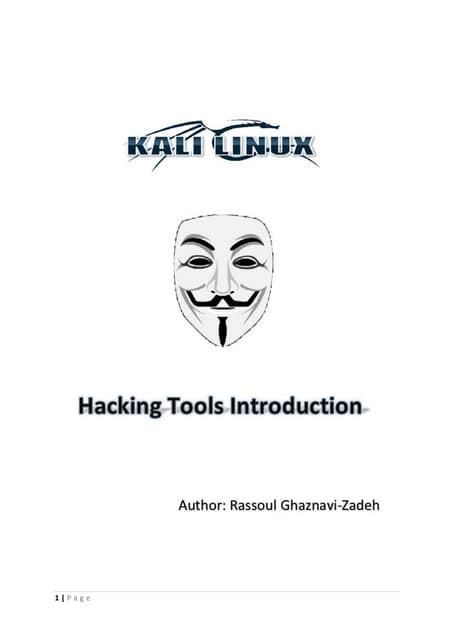 Ethical Hacking and Penetration Testing | PPT