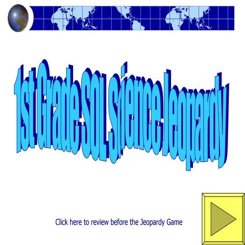 1st Grade Animals Jeopardy 1 | PPT