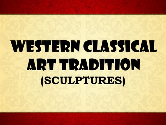 MAPEH Grade 9 - Arts - Sculptures from the Early Age, Classical Period ...