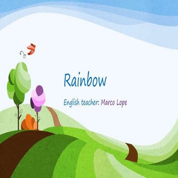 1st - Rainbow (September 3rd, 2020) | PPT