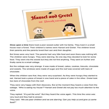 Hansel and gretel. | DOCX