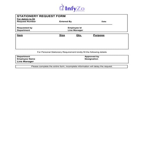 1 stationery request form | DOCX