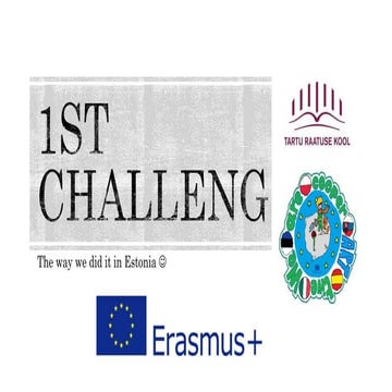 ESTONIA - 1st challenge pictures - We are cooperARTive! | PPT