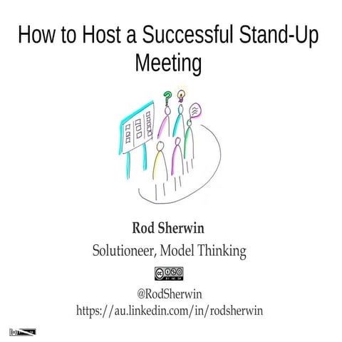 How to Host a Successful Agile Stand-up Meeting. | PPT