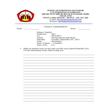 1st daily assessment grade 11 1 | DOCX