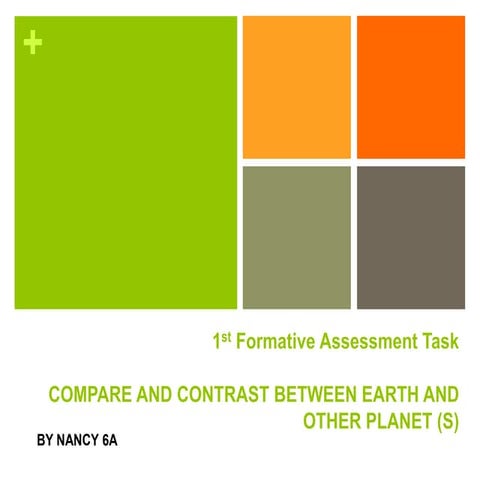 Compare and Contrast Between Earth and | PPTX