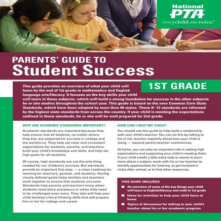 1st grade--Parent's Guide to Student Success | PDF