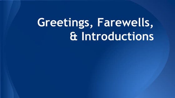 Kick off meeting presentation | PDF