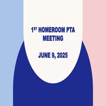 1st Homeroom parents teachers association meetingpptx | PPTX