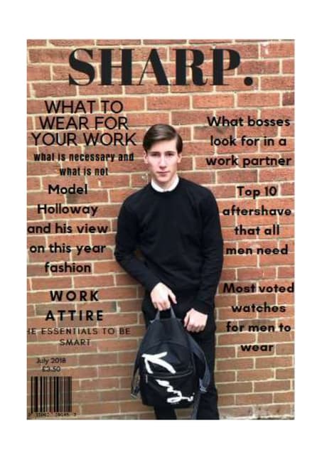 Rough copies of the magazine front cover | PDF