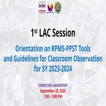 Classroom Observable Indicators 2023-2024.pptx