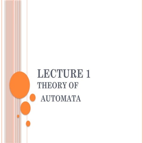 Computational Theory Lecture 1 Theory of Automata.pptx