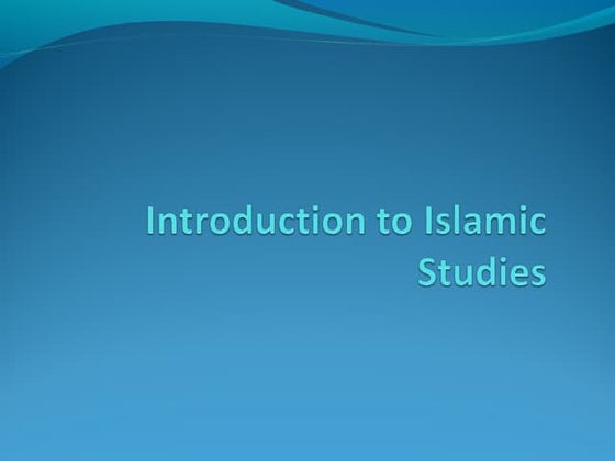 What is Islam? | PDF