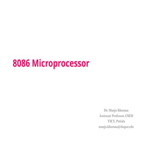 pin-diagram-details-of-8086-microprocessor | PPT