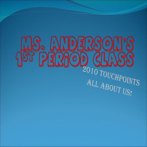 1st period | PPT
